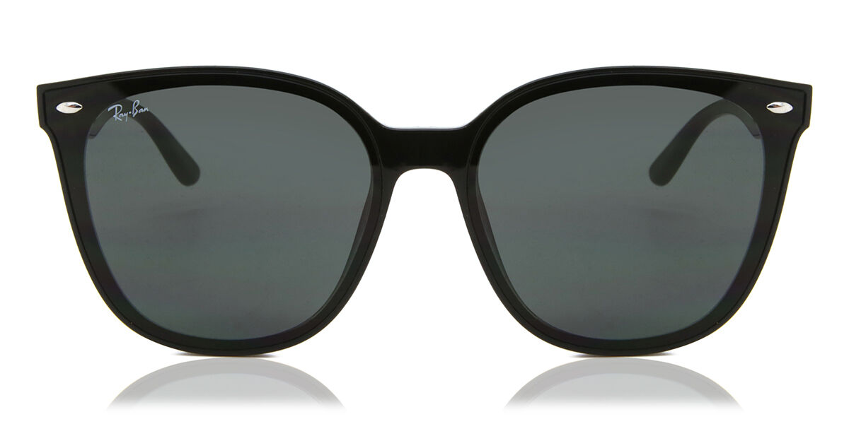 Ray Ban RB4423D Asian Fit 601/87 Sunglasses Black | VisionDirect Australia