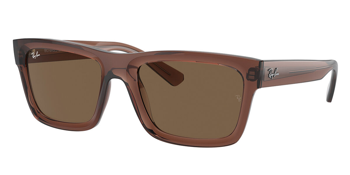 Ray Ban RB4396F Warren Asian Fit 667873 Sunglasses Transparent Brown ...