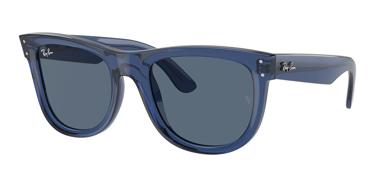 Ray-Ban RBR0502SF Wayfarer Reverse Asian Fit 67083A Square Transparent ...