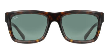 Ray-Ban RB4396F Warren Asian Fit 668073 Rectangle Transparent Dark Blue ...