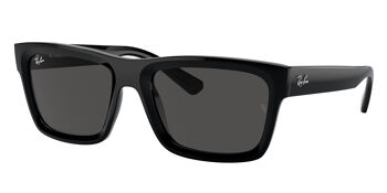 Ray-Ban RB4396F Warren Asian Fit 668073 Rectangle Transparent Dark Blue ...