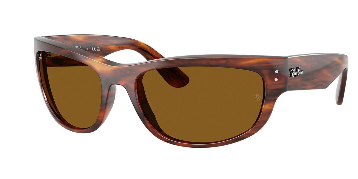 Ray-Ban RB2289 Mega Balorama 954/33 Sunglasses Striped Tortoise ...