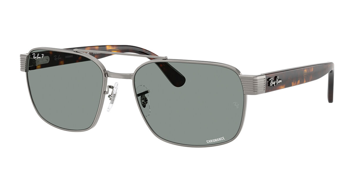 Ray-Ban RB3751Ch Polarized 004/3R Sunglasses Gunmetal | VisionDirect ...