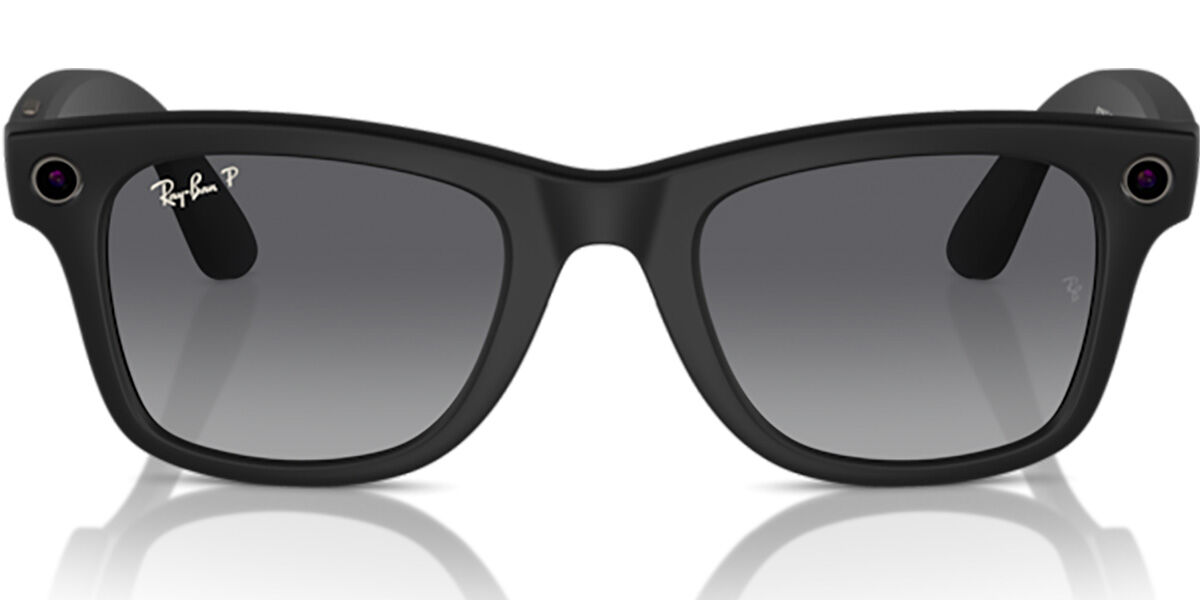 RW4006 Meta Wayfarer Polarized sunglasses Black | SmartBuyGlasses US