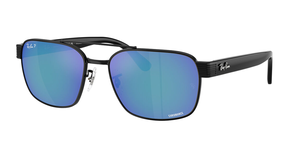 Ray-Ban RB3751Ch Polarized 002/4L Sunglasses Black | SmartBuyGlasses UK
