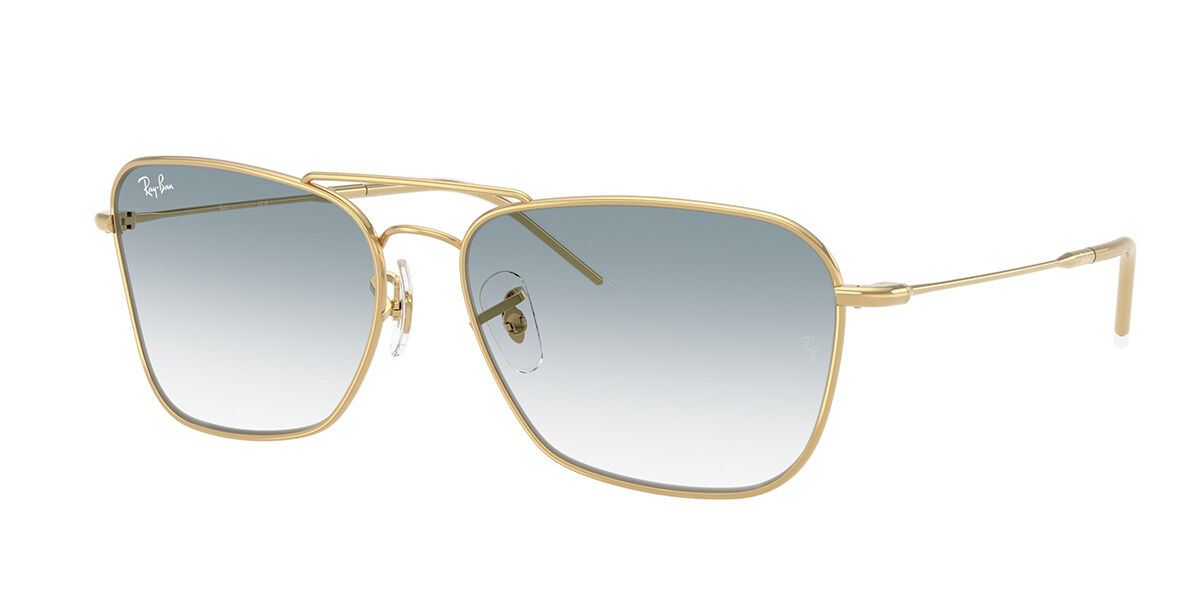 立即購買Ray-Ban RBR0102S Caravan Reverse 001/79 太陽眼鏡 Arista Gold ...