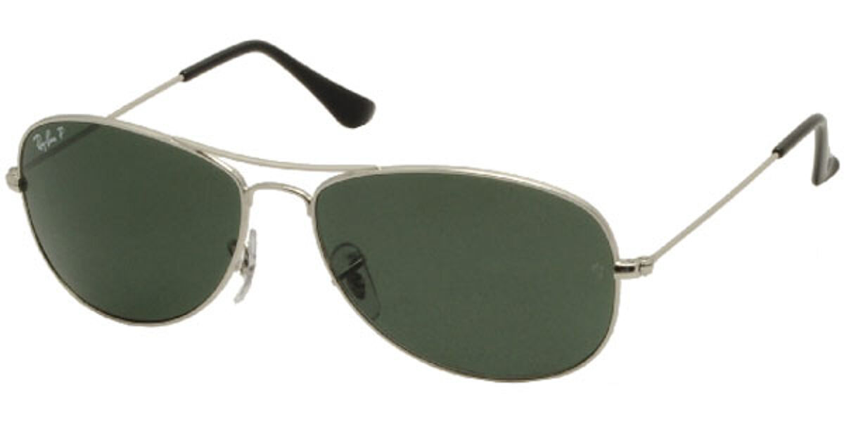 Ray-Ban RB3362 Cockpit Polarized 004/58 Sunglasses in Grey ...