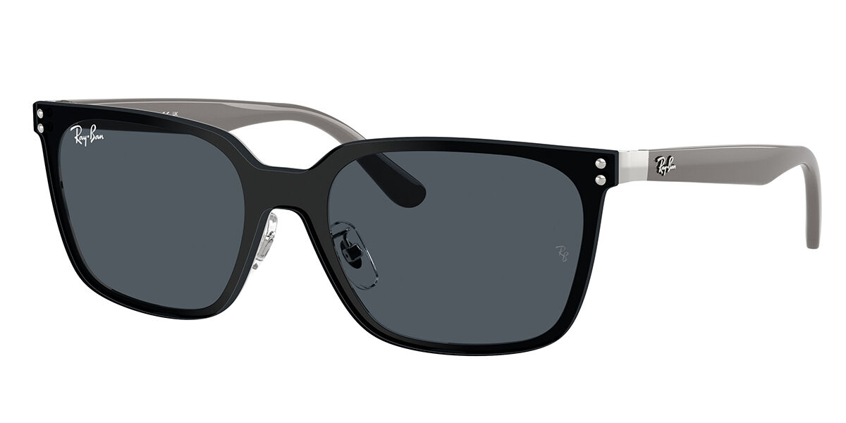 Ray-Ban RB3784D Asian Fit 003/87 Single Lens Silver/Black Sunglasses ...