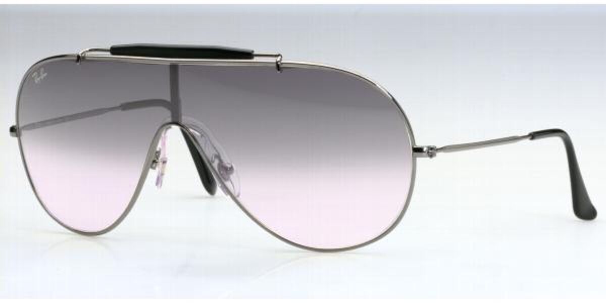 Ray-Ban RB3197 Polarized 003/Z1 Sunglasses Grey | VisionDirect Australia