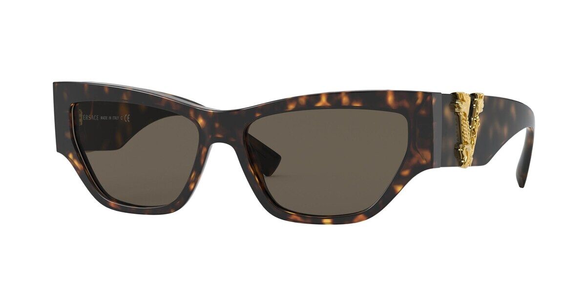 Versace VE4383 944/3 Sunglasses Havana | VisionDirect Australia