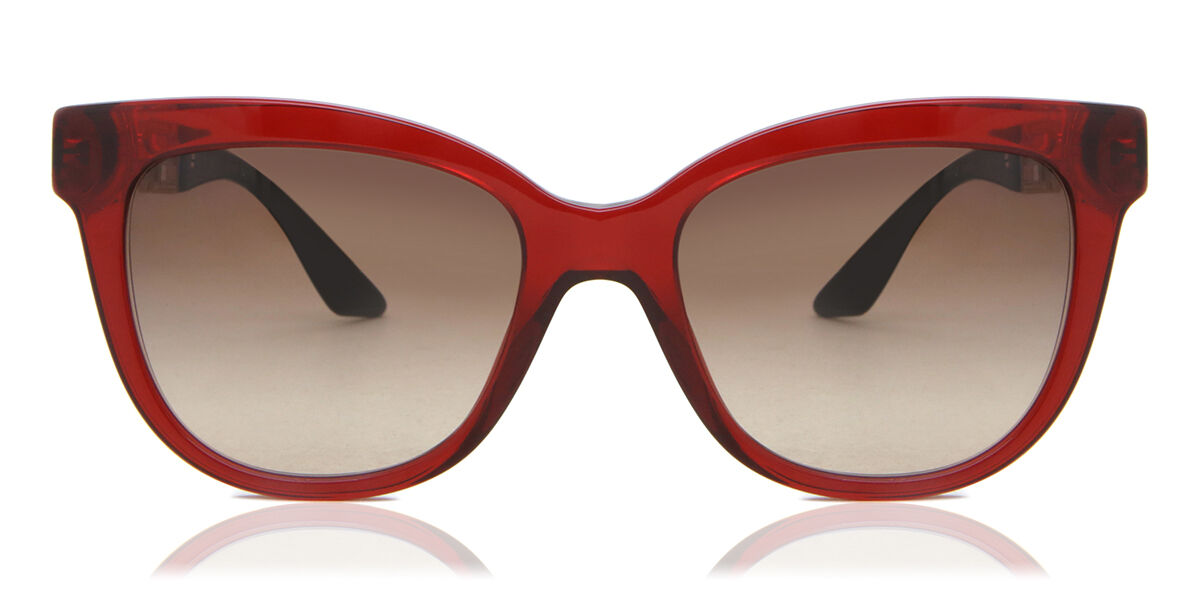 Versace VE4394 388/13 Sunglasses in Transparent Red | SmartBuyGlasses USA