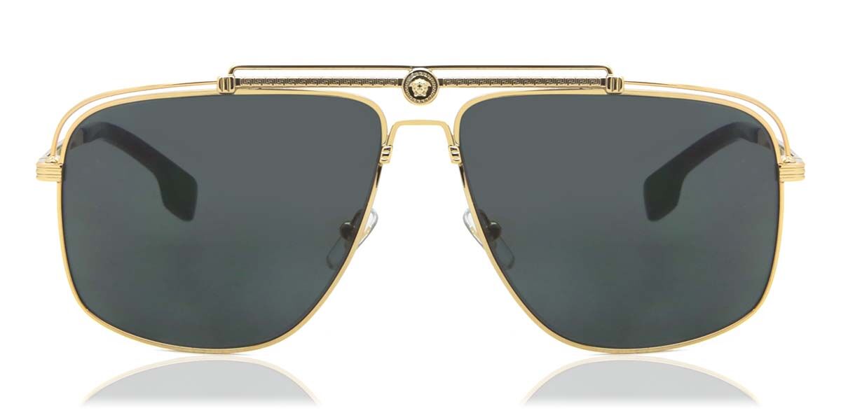 Versace VE2242 100287 Sunglasses in Gold | SmartBuyGlasses USA