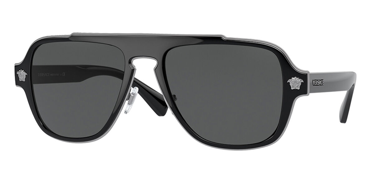 Versace VE2199 100187 Sunglasses Black | VisionDirect Australia