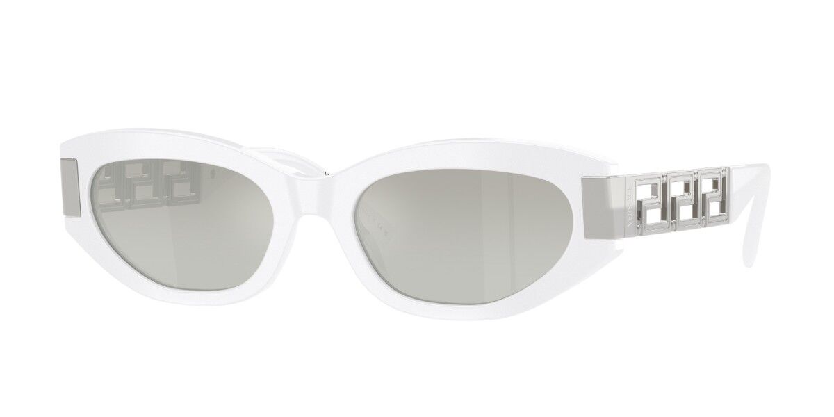 VE4501 óculos de sol Branco | OculosWorld BR