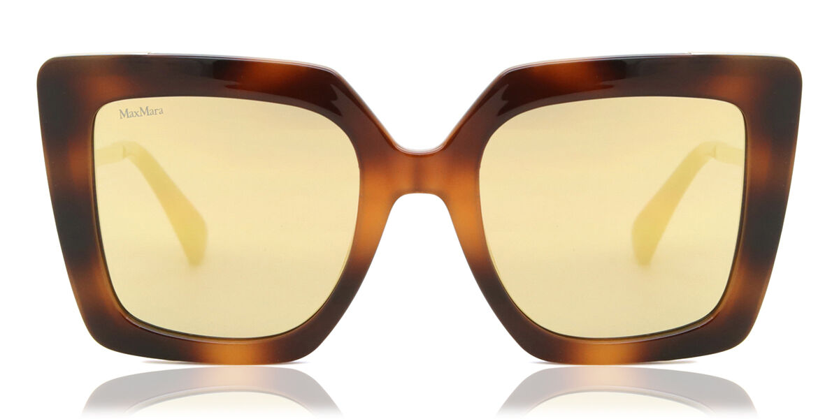 Max Mara MM0051 52G Sunglasses in Dark Tortoise | SmartBuyGlasses USA