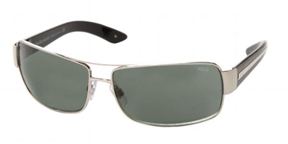 Polo Ralph Lauren PH3020 9OO1/71 Sunglasses Silver | VisionDirect Australia