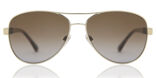 Burberry BE3080 Polarized 1145T5 Sunglasses in Light Gold ...