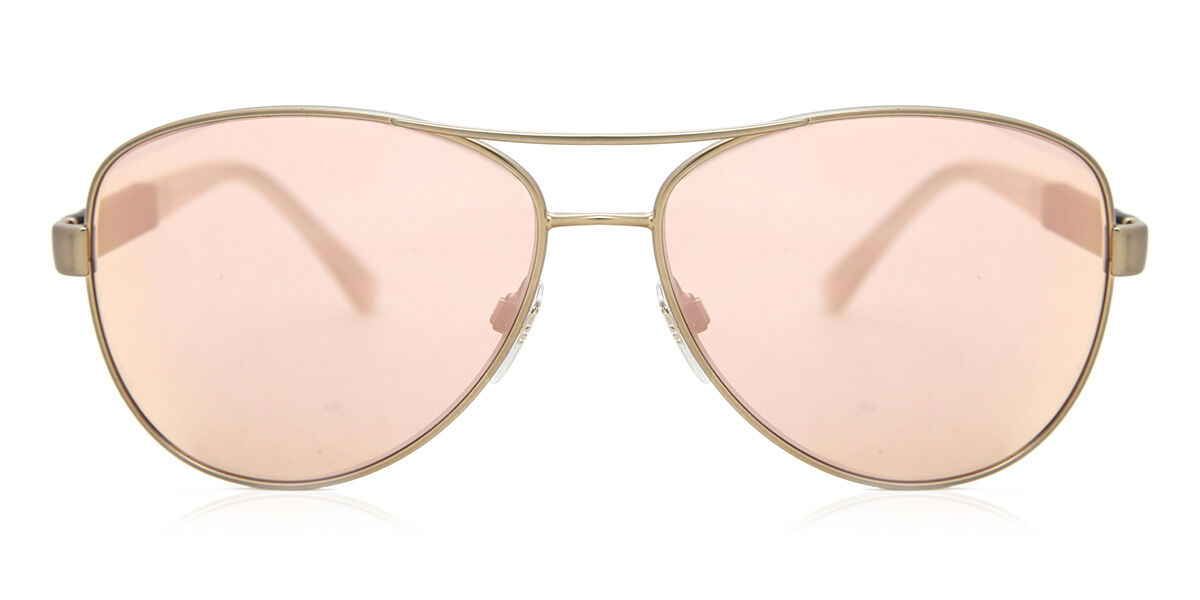 Burberry BE3080 12357J Sunglasses Matte Gold | VisionDirect Australia