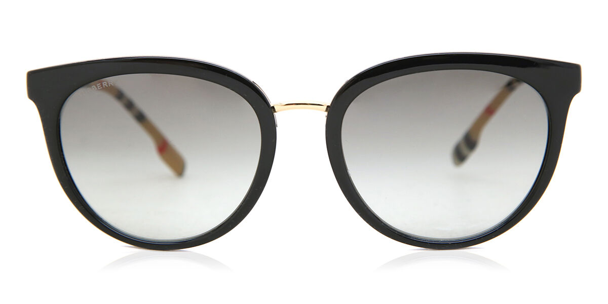 Burberry BE4316 WILLOW 385311 Sunglasses in Shiny Black | SmartBuyGlasses USA
