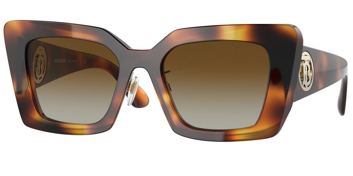 Burberry BE4344F DAISY Asian Fit Polarized 3316T5 Sunglasses Havana ...