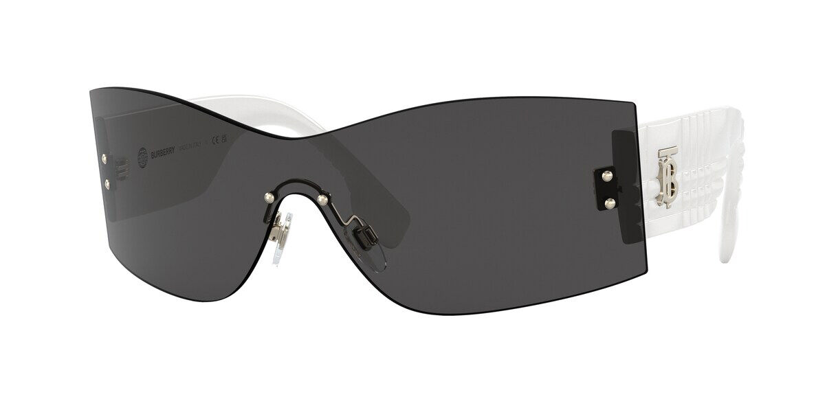 Burberry BE3137 BELLA 134287 Single Lens Grey Sunglasses | Vision ...