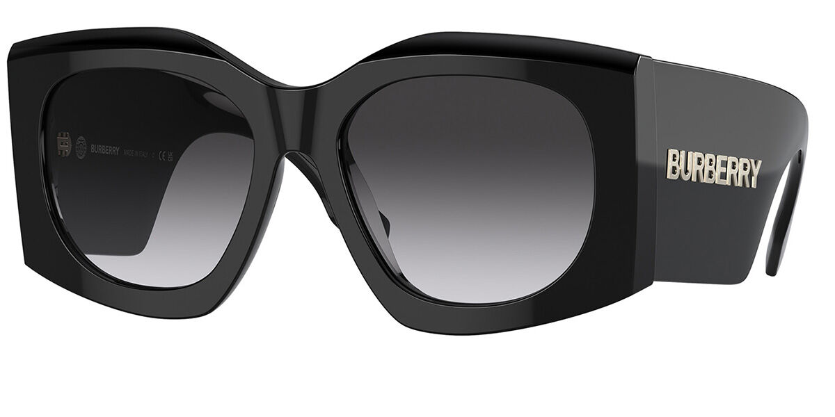 Burberry BE4388U MADELINE 30018G Sunglasses in Black | SmartBuyGlasses USA