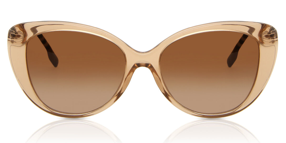 Burberry BE4407 408813 Cat Eye Transparent Peach Sunglasses ...