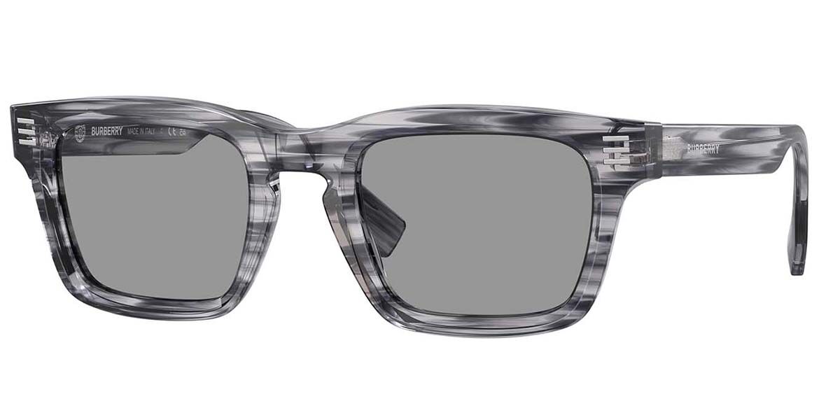 Burberry BE4403 4097/1 Sunglasses Transparent Grey Horn | VisionDirect ...