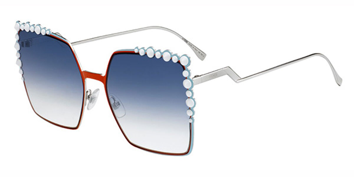 Fendi FF 0259/S L7Q/08 Sunglasses Red | VisionDirect Australia