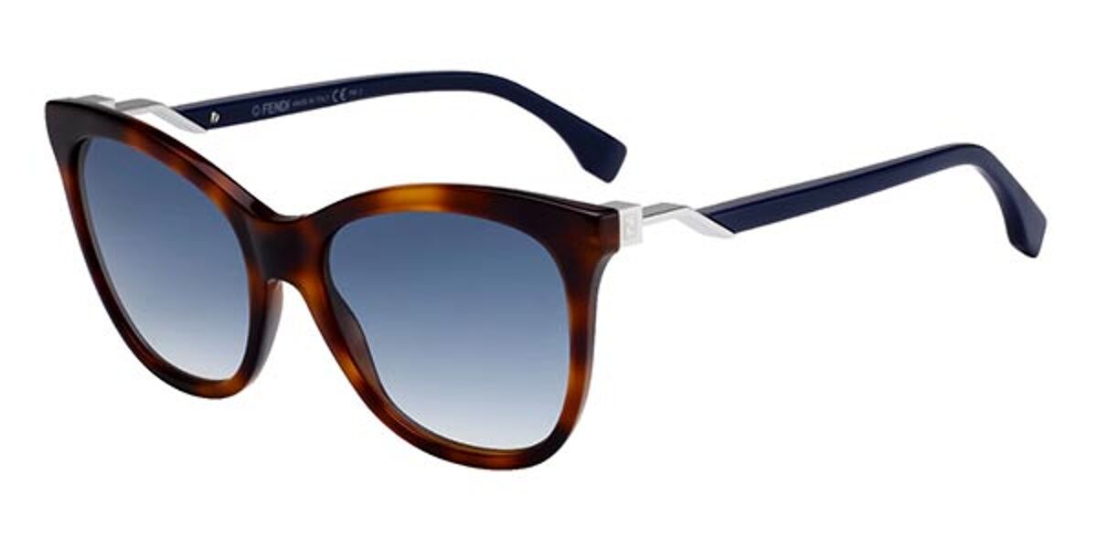 Fendi FF 0200/S IPR/08 Sunglasses Tortoiseshell | VisionDirect Australia
