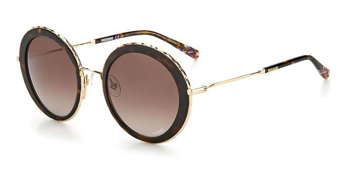 Missoni MIS 0033/S 086/HA Sunglasses in Gold Tortoise | SmartBuyGlasses USA