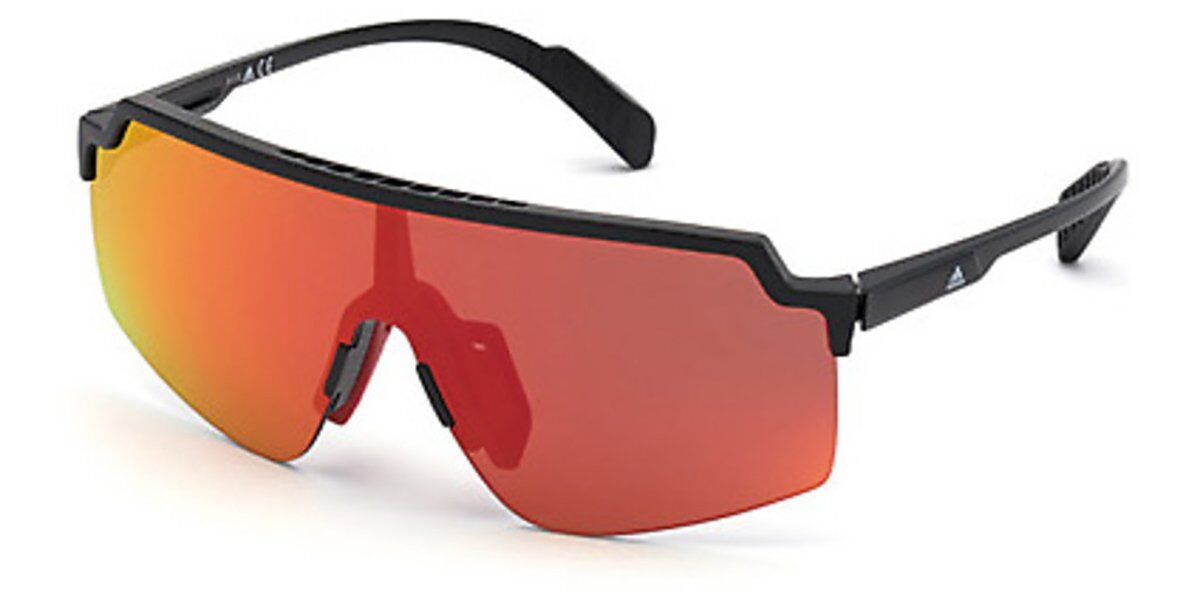 Adidas SP0018 01L Sunglasses in Black Gloss | SmartBuyGlasses USA