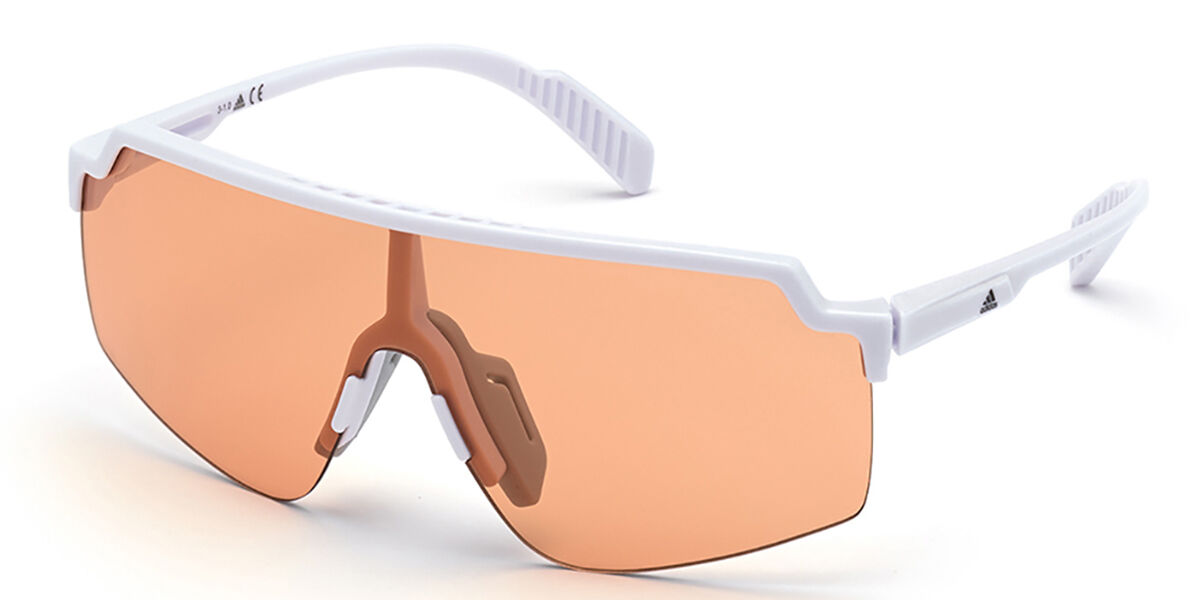 Adidas SP0018 21L Sunglasses in White | SmartBuyGlasses USA