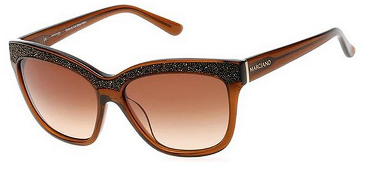 Guess GM 0729 50F Sunglasses Brown | VisionDirect Australia