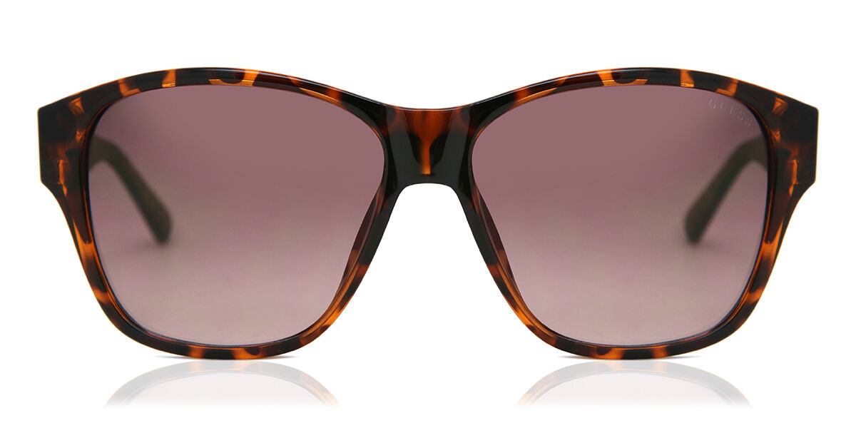 Guess GU 7412 52F Sunglasses in Tortoiseshell | SmartBuyGlasses USA