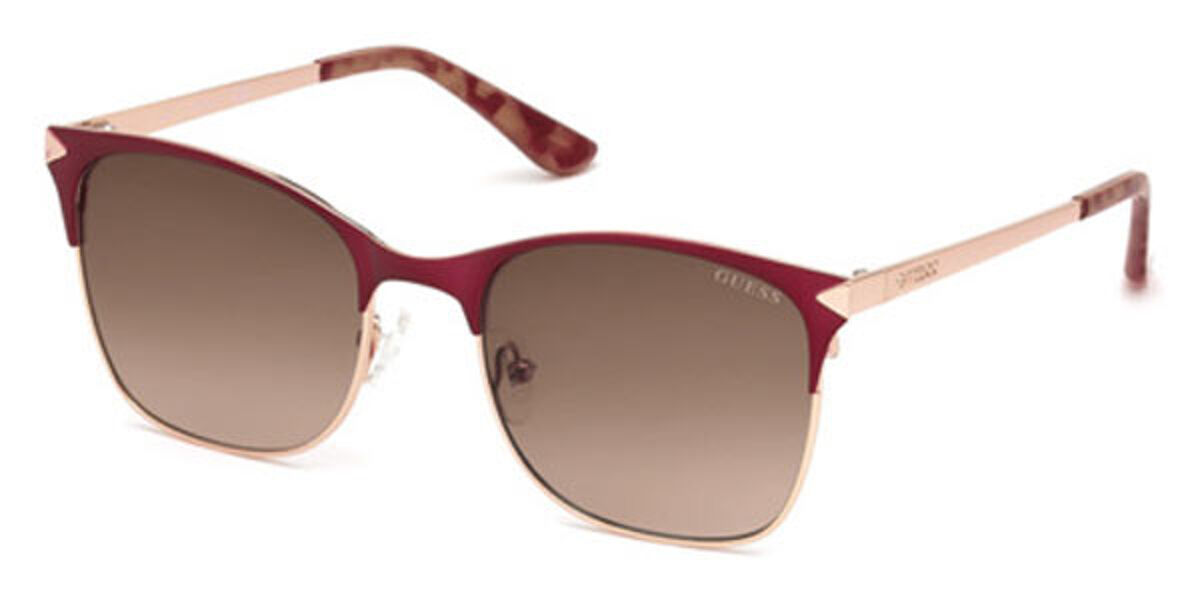 Guess GU7517 70F Sunglasses Burgundy | VisionDirect Australia