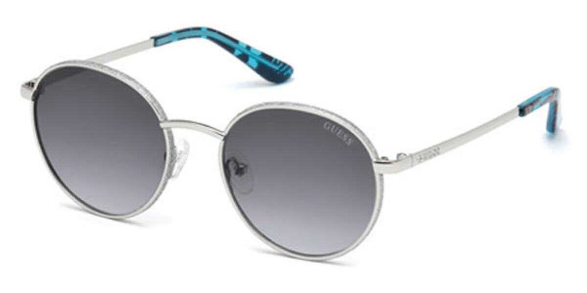 Guess GU7556 10B Sunglasses in Silver | SmartBuyGlasses USA