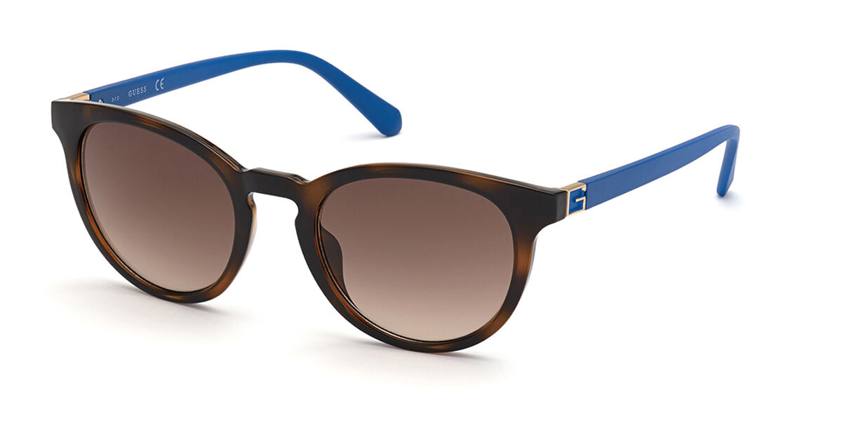 Guess GU00005 52F Sunglasses in Dark Havana | SmartBuyGlasses USA