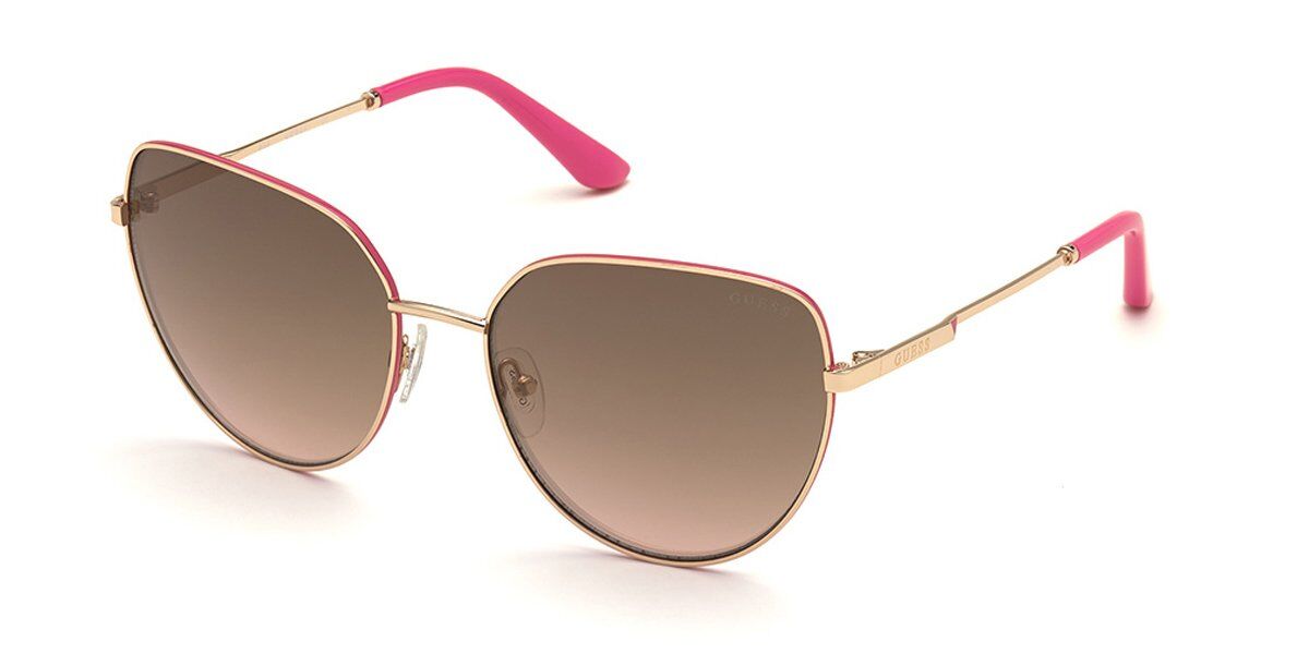 Guess GU 7784 28F Sunglasses Shiny Rose Gold | VisionDirect Australia