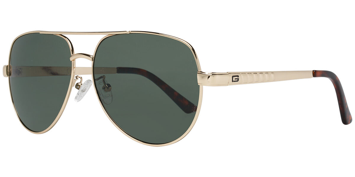 Guess GF0215 32N Sunglasses Gold | VisionDirect Australia
