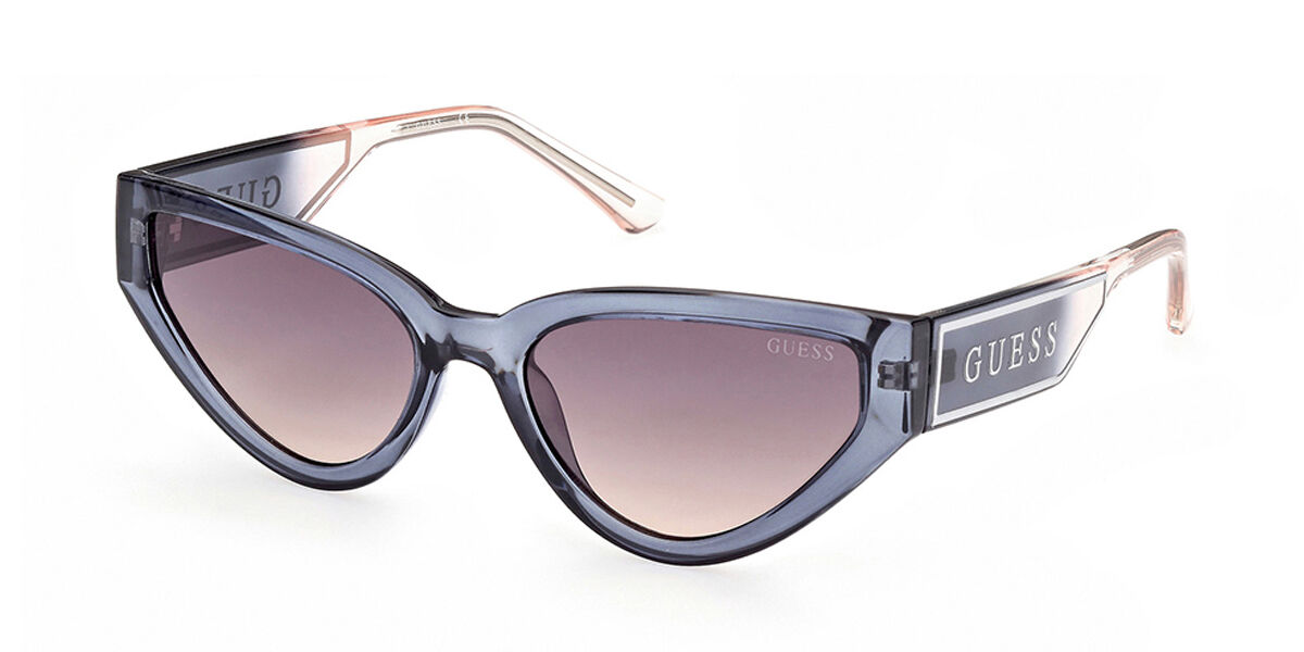 GU7819 gafas de sol Transparent Blue | SmartBuyGlasses US