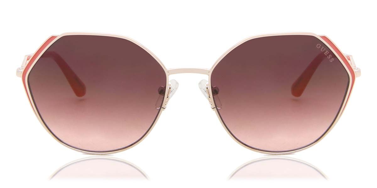 Guess GU7842 32F Sunglasses Gold | VisionDirect Australia