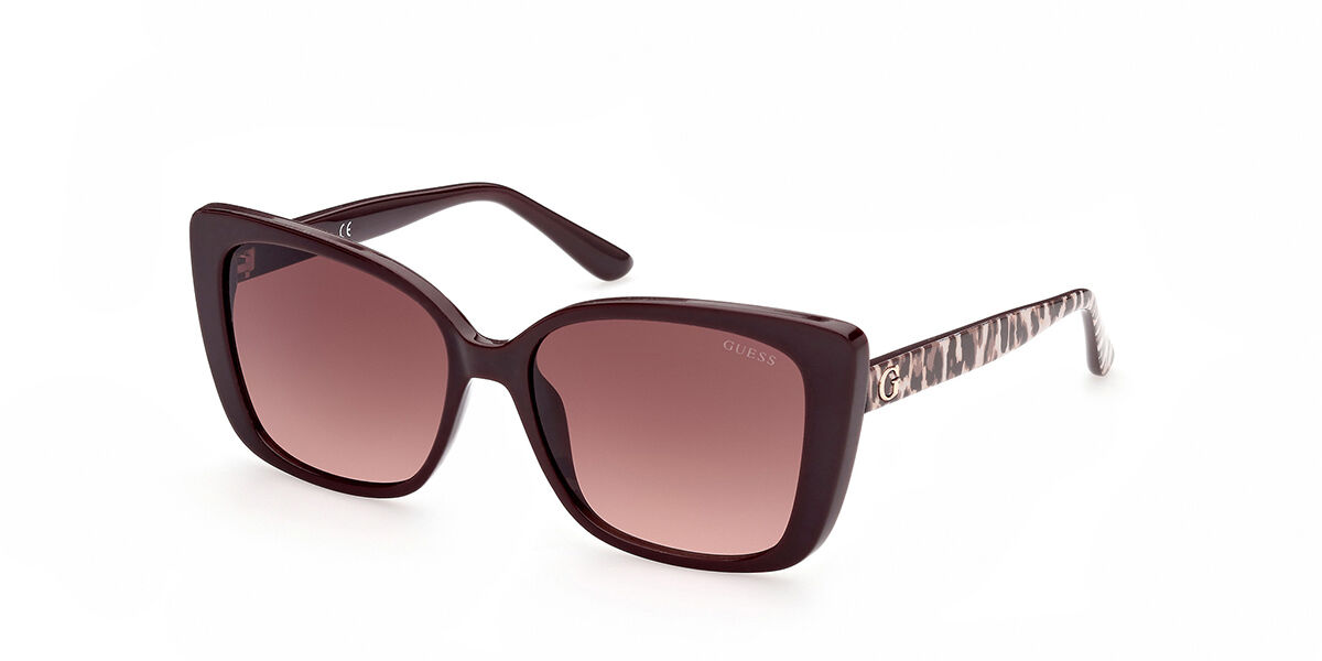 Guess GU 7829 69F Sunglasses Shiny Burgundy | VisionDirect Australia