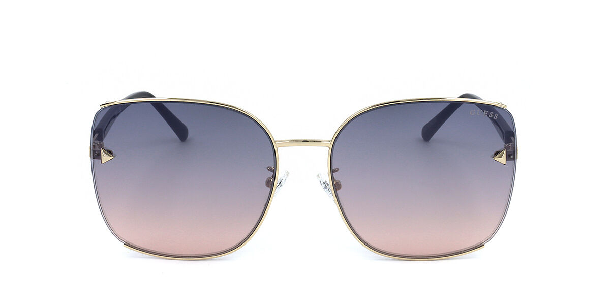 Guess GU7761-D Asian Fit 32Z Okulary Przeciwsłoneczne Złote ...