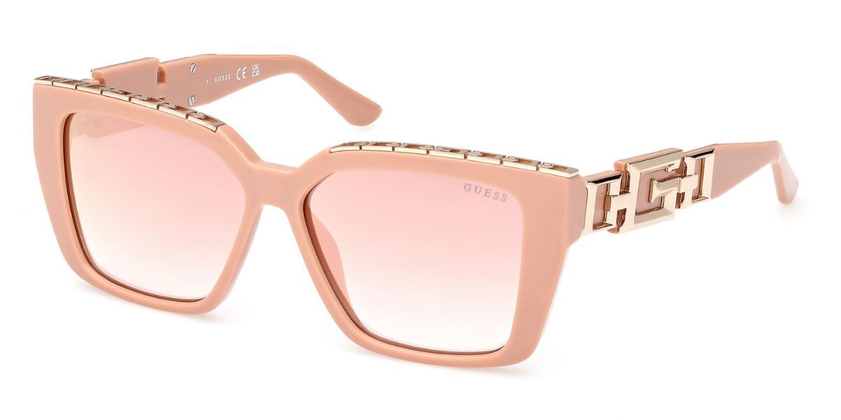 Guess GU7915 72U Sunglasses in Shiny Pink | SmartBuyGlasses USA