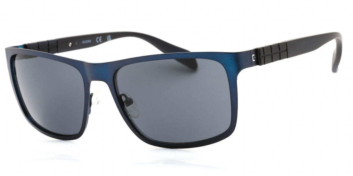 Guess GF0169 90A Sunglasses in Navy Blue | SmartBuyGlasses USA