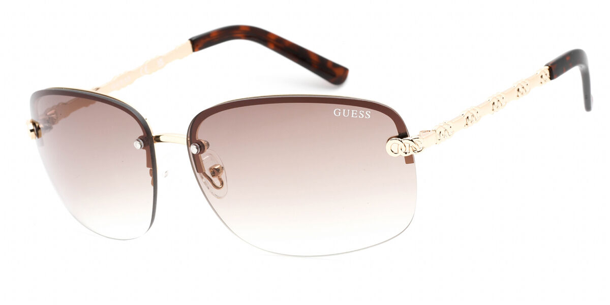 Guess GF0388 32F Sunglasses in Gold | SmartBuyGlasses USA
