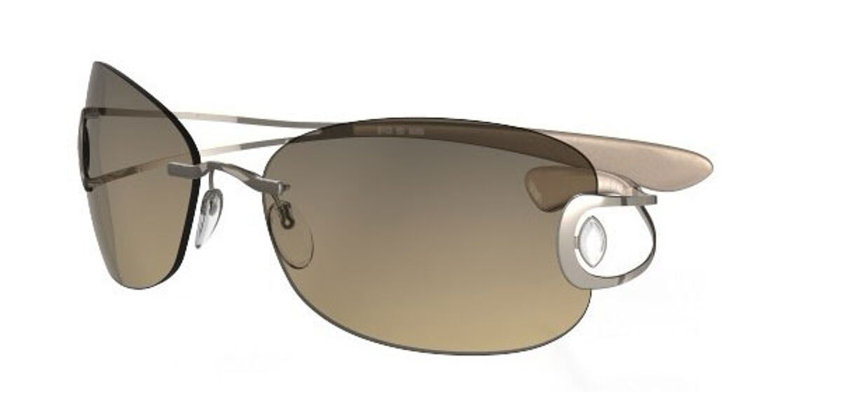 Silhouette 8117/S 6089 Sunglasses in Grey | SmartBuyGlasses USA