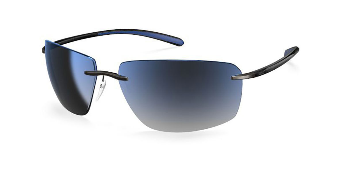 Silhouette Streamline Collection 8729 Polarized 6660 Sunglasses Grey ...