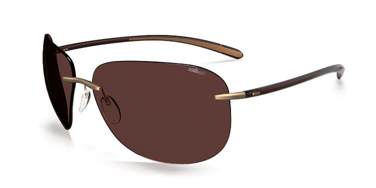 Silhouette Streamline Collection 8729/75 7830 Sunglasses Gold ...